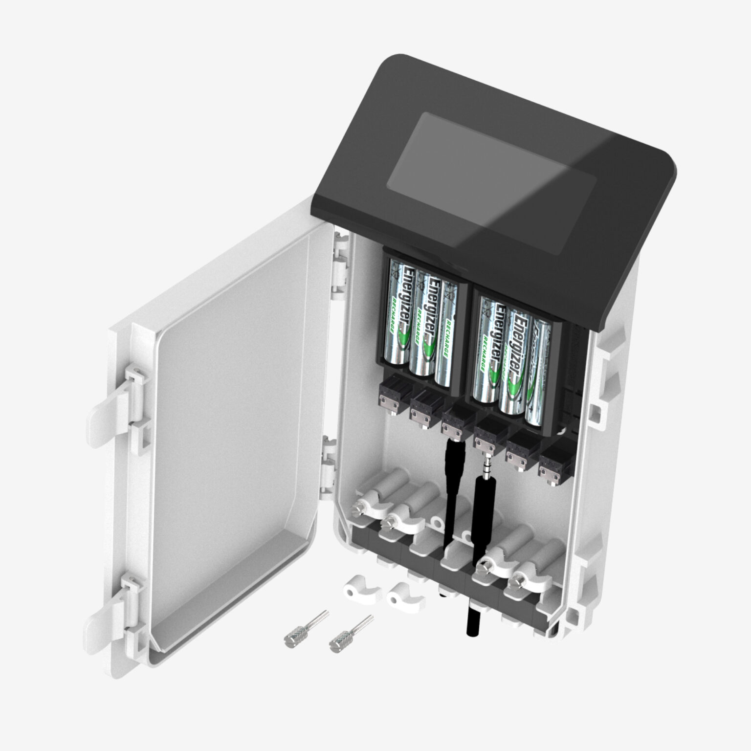 Cable strain relief kit for ZL6 data loggers - METER Group