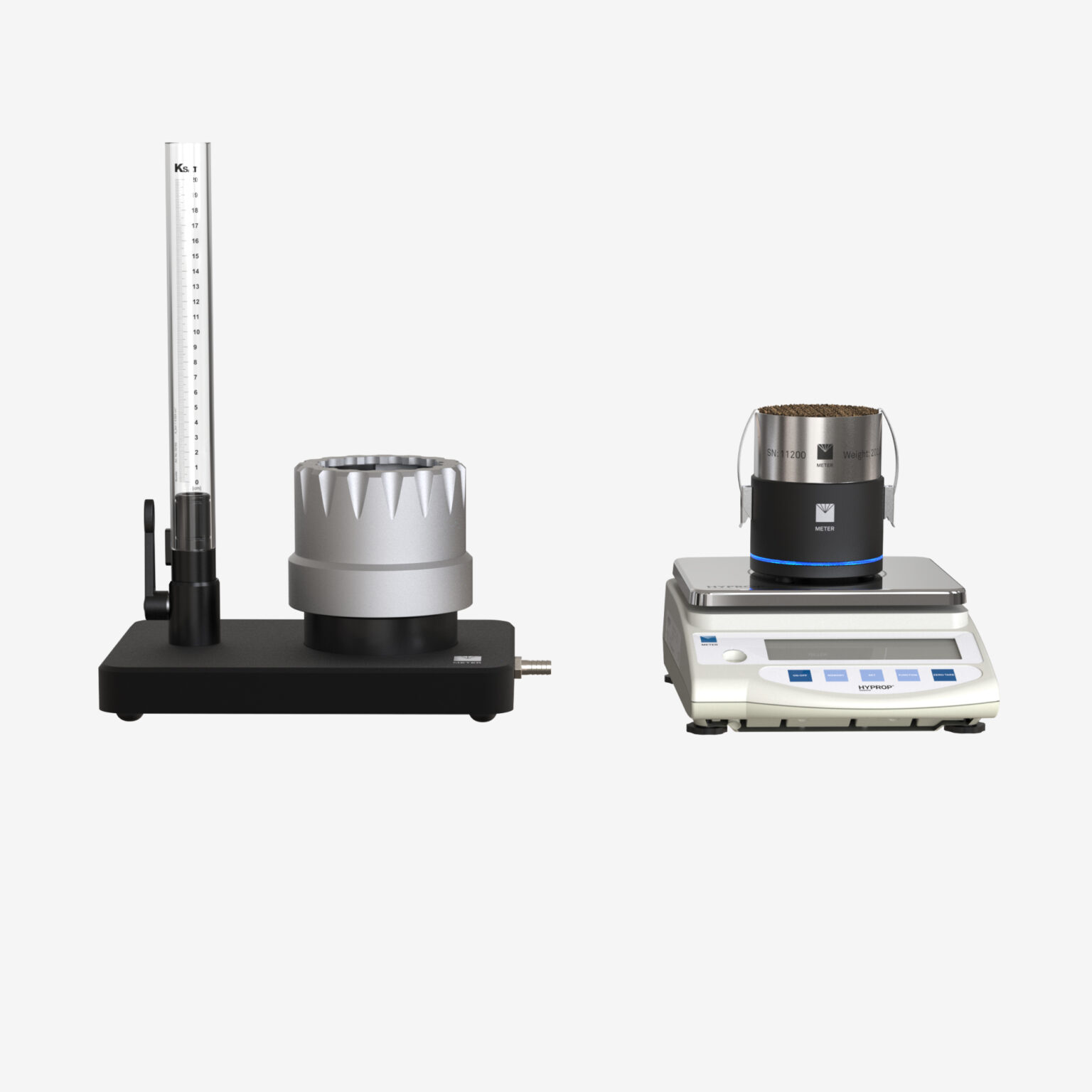 KSAT/HYPROP 2-inch adapter - METER Group